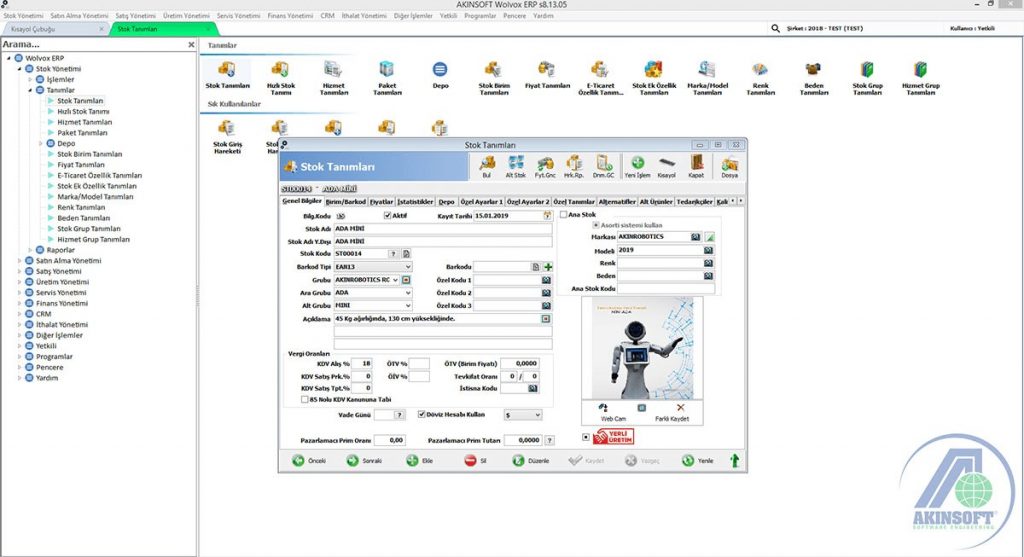 AKINSOFT Wolvox ERP - Ares Bilişim